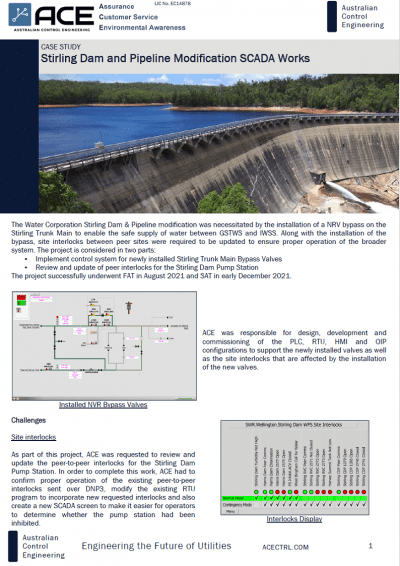 SCADA & Control Systems Case Studies — Utilities & Renewables | ACE