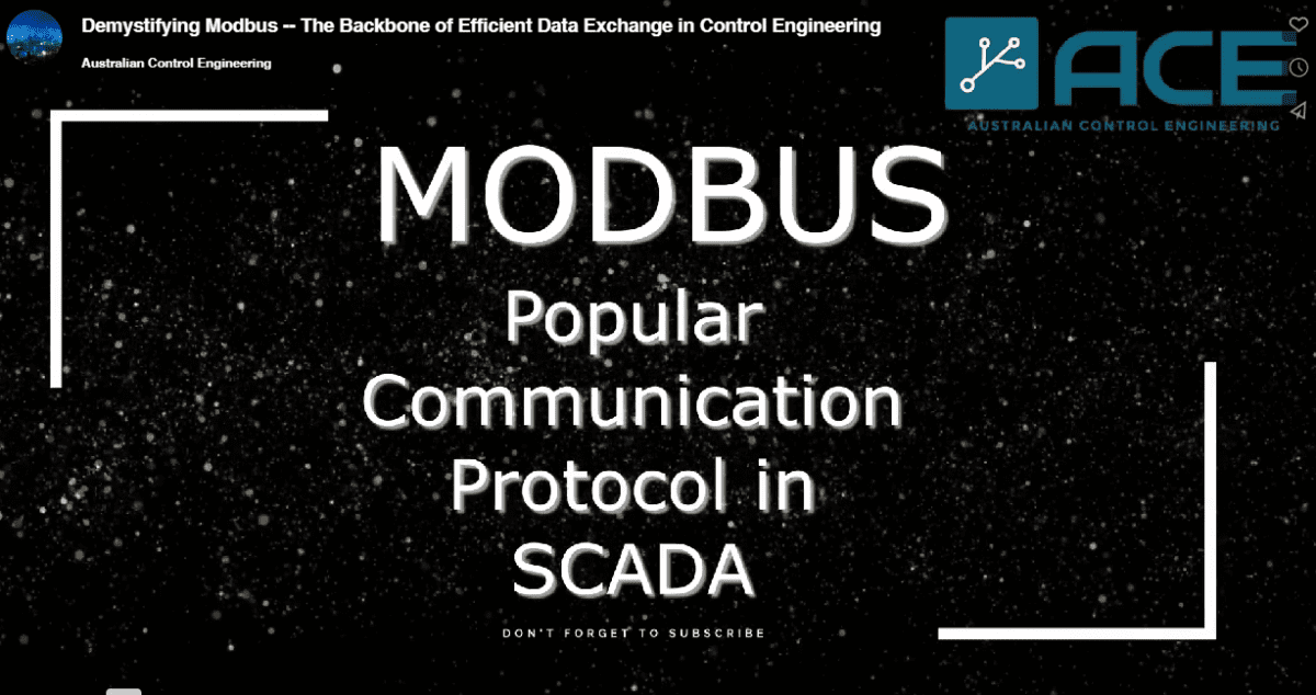 Demystifying Modbus -- The Backbone of Efficient Data Exchange in ...